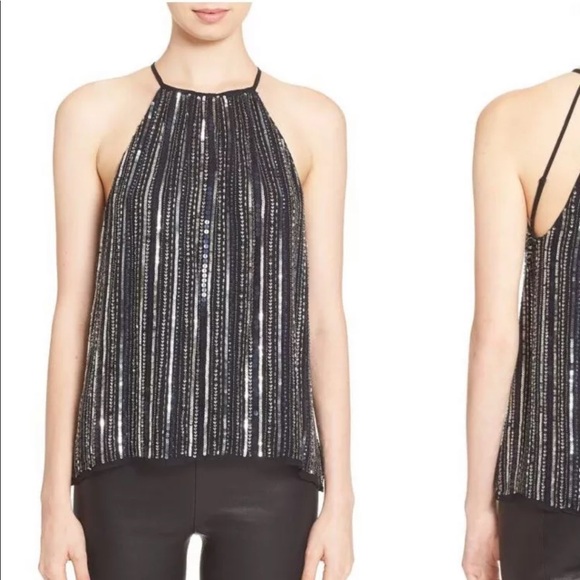 Parker | Tops | Parker Embellished Top Xs Excellent Condition | Poshmark